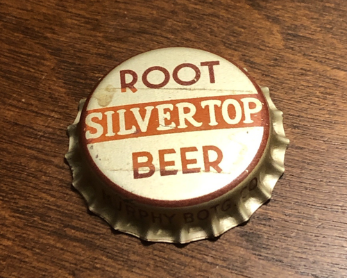 Scarce Silvertop Root Beer Bottle Cap Murphy Bottling Co Eastport ...