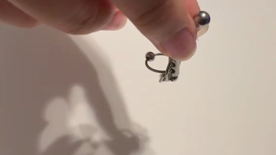 STERILIZE Surgical Steel BEST SELLER "TAP DANCER" 14g 10mm VCH Piercing ...