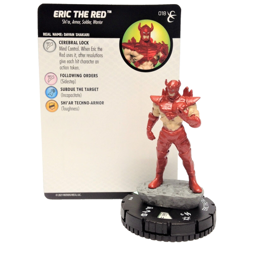 Heroclix Rise and Fall set Eric the Red #018 Uncommon | eBay