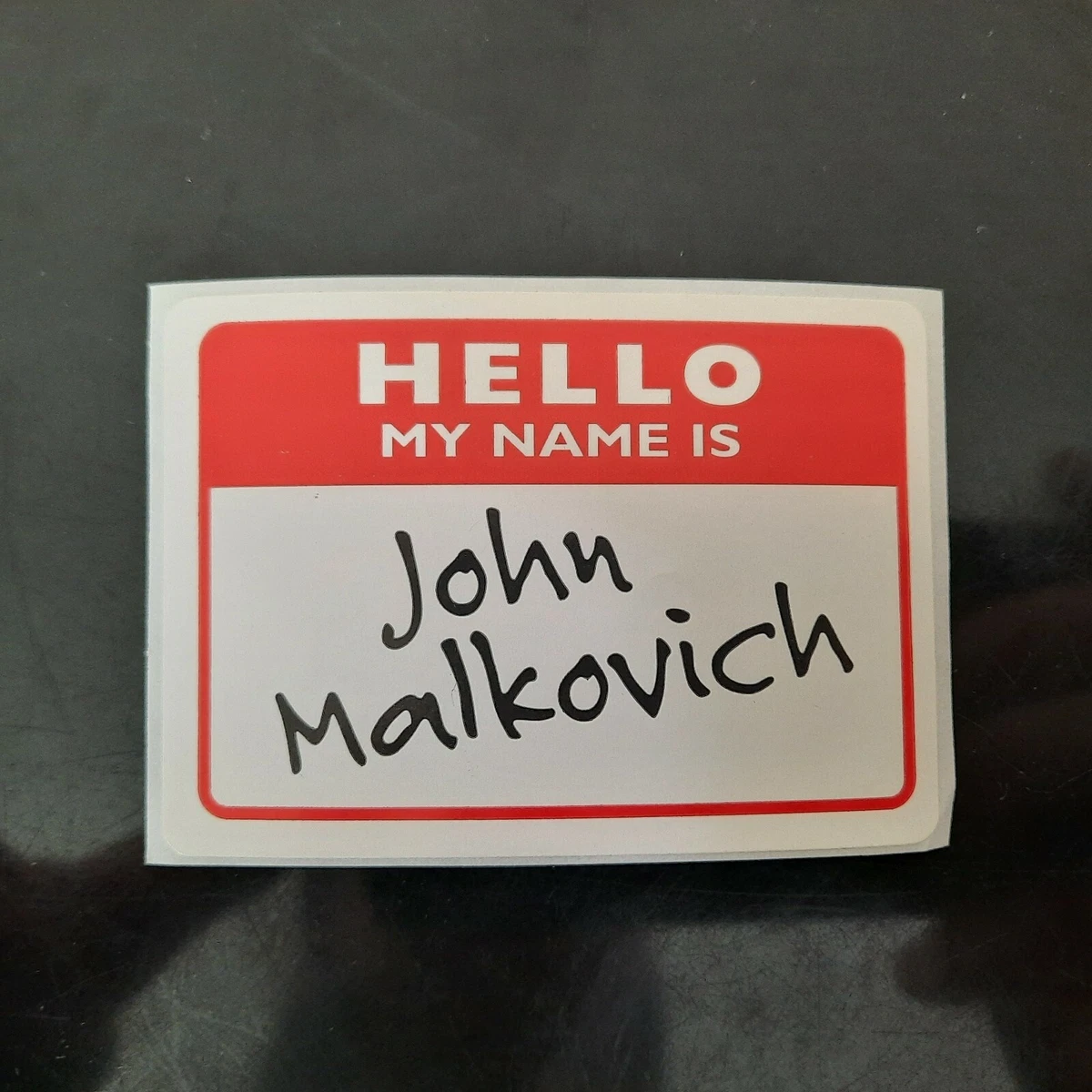 Hello My Name Is John
