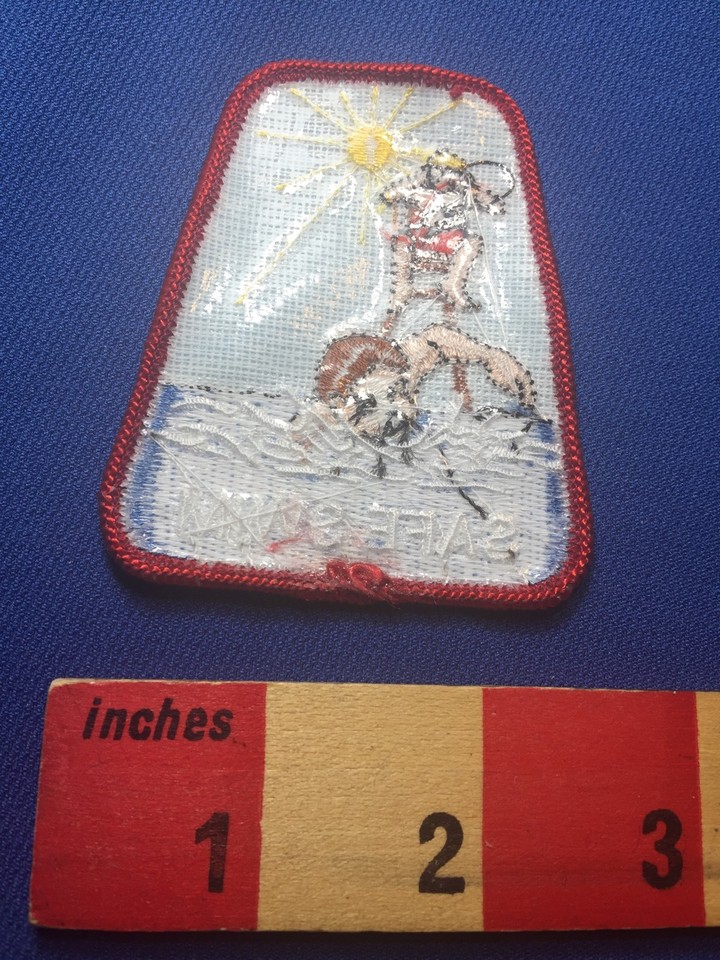 Fun SAFE SWIM Patch ~ Stud Lifeguard & Swimmer Patch 73XO | eBay