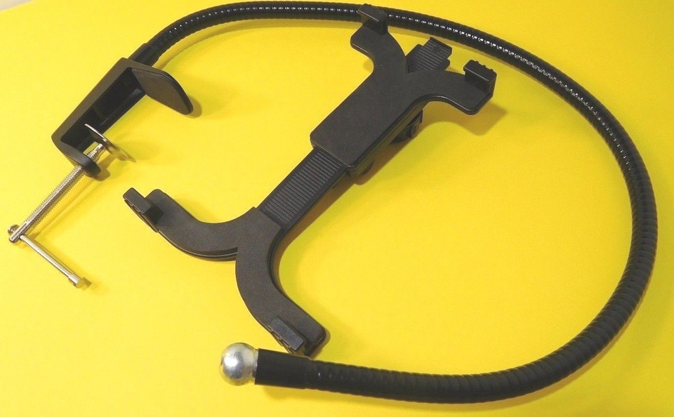 Universal Tablet or I-Pad Lazy Holder Mount Flexible Long Arm Stand 360 ...