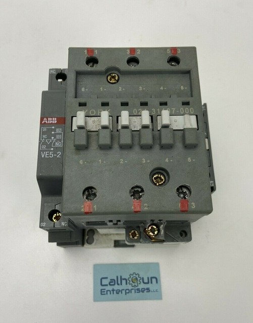 ABB A16-30-10-80 Contactor 220-240 VAC Coil 30 A at 1-Phase 17 A at 3 ...