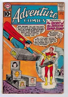 ADVENTURE COMICS #290 3.0 9TH APP LEGION OF SUPER HEROES 1961 OFF-WHITE ...