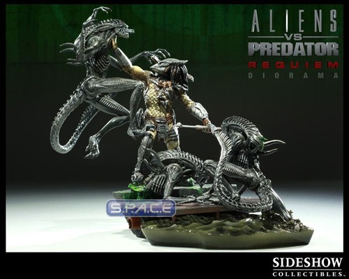 Sideshow Aliens vs. Predator Requiem Diorama Statue | eBay