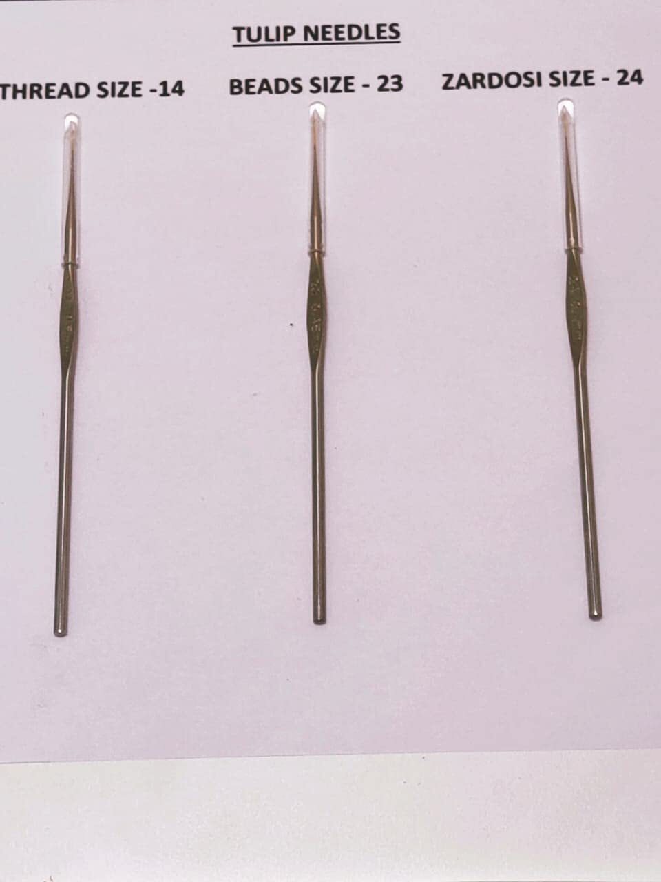 Aari Needle for Thread Beads & Zardosi Work Combo Set of 6 Needles | eBay