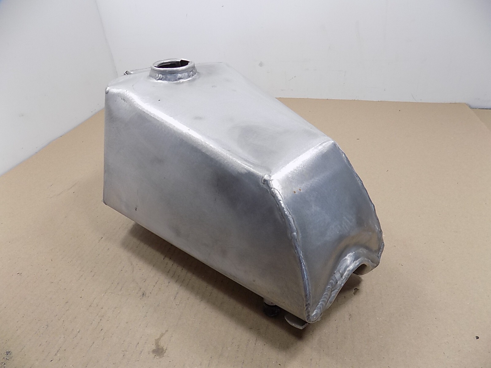 70's Maico Aluminum Coffin Style Gas Tank Dents | Very Nice