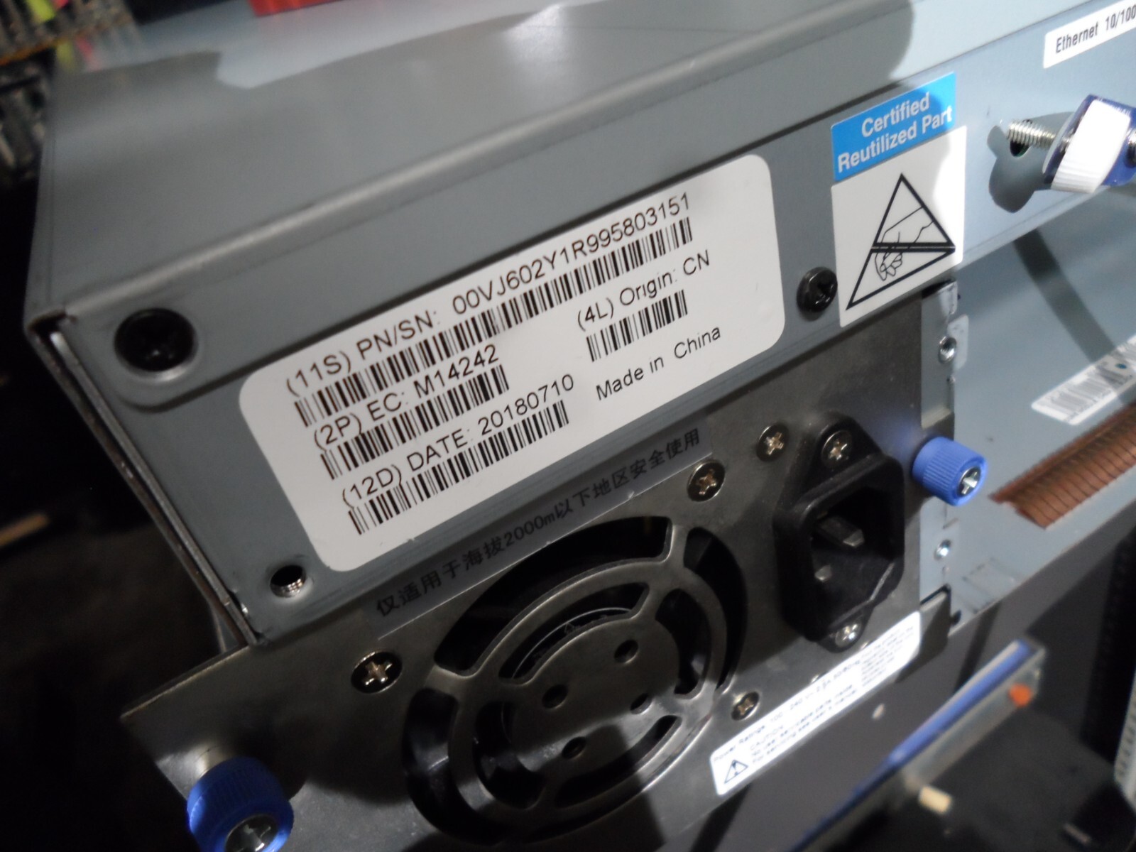 IBM 3572-S6H TS2900 Ultrium6 LTO6 HH SAS Autoloader 3572-S6R 6171-S6H ...