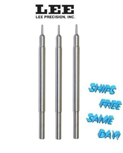 Lee Heavy Duty Guided Decapping Pins for 6mm - 25 Cal, 3 PACK NEW ...