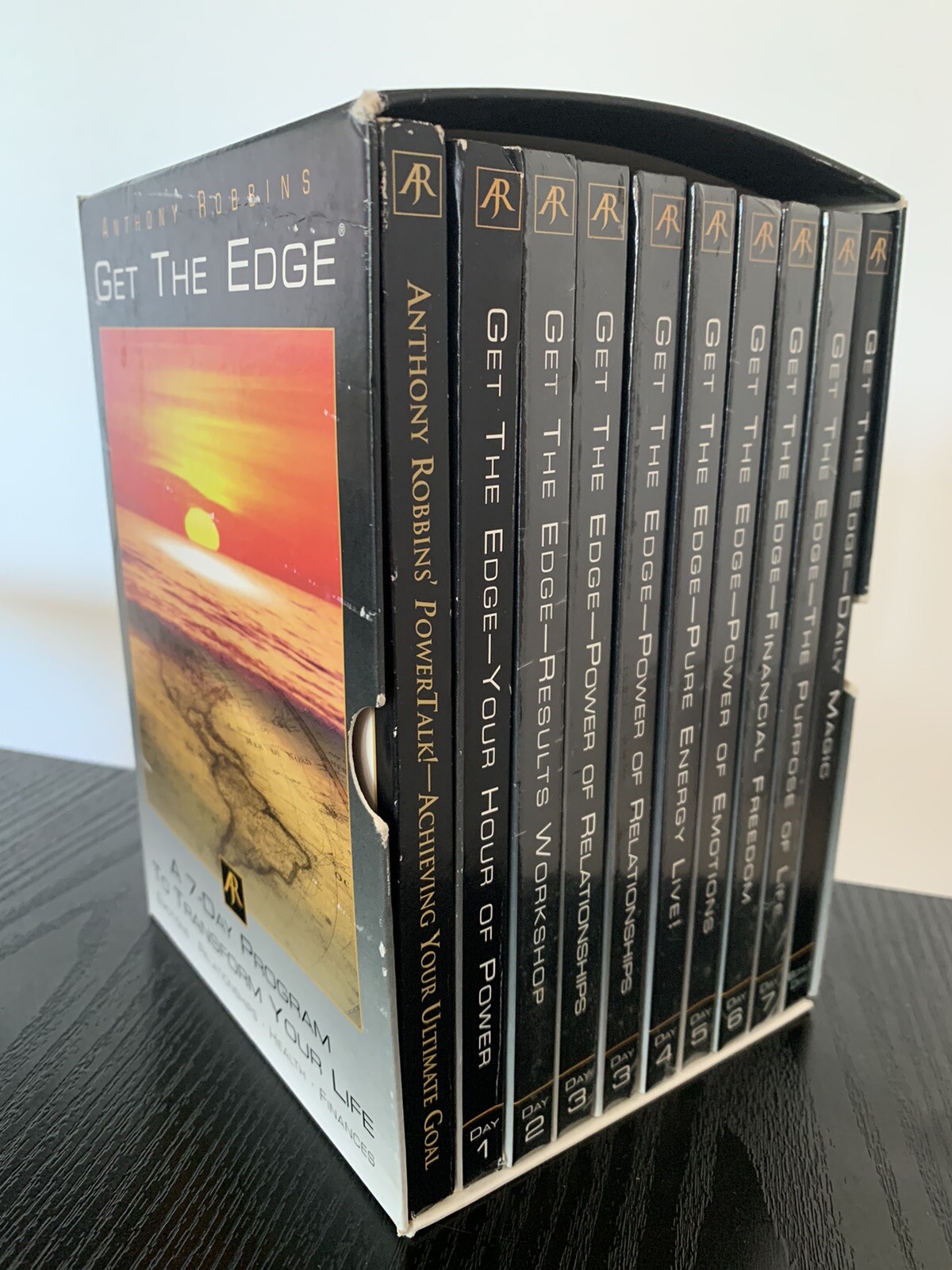 Tony Robbins CD Set Get The Edge 7 Day Program & Personal Power Box Set ...