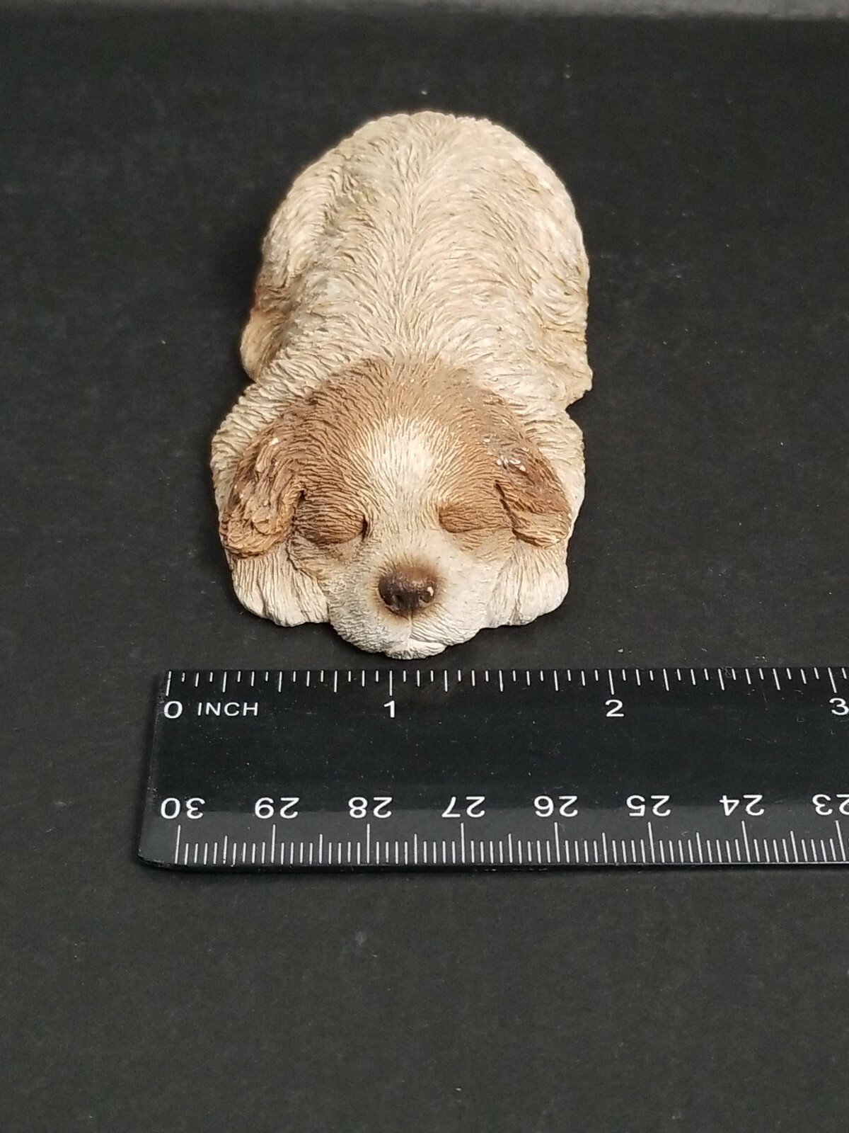 Sandicast Sleeping Retriever Cocker Spaniel Puppy Dog Figurine Vtg 1986 ...
