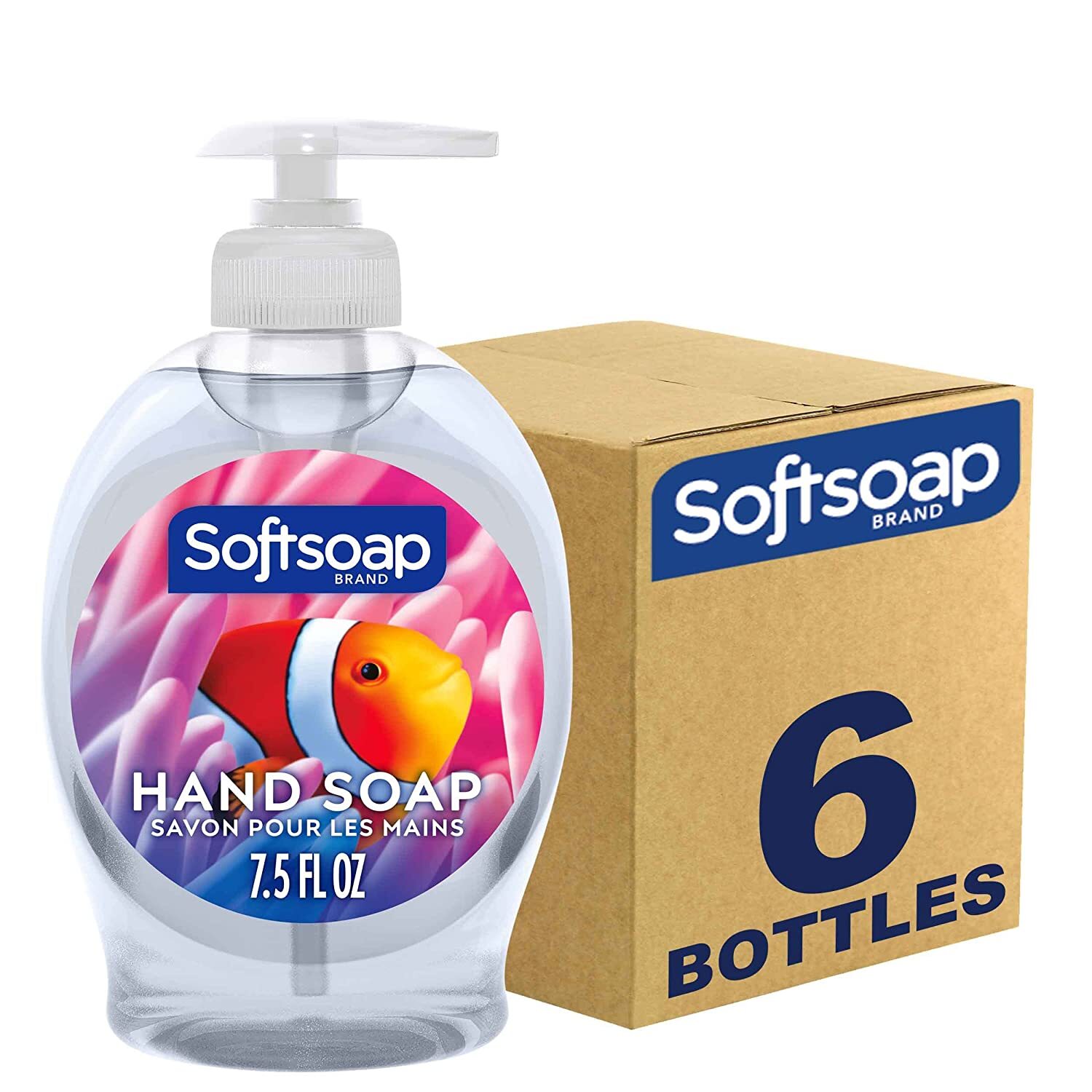 Softsoap Liquid Hand Soap, Aquarium Series - 7.5 Fl Oz (Pack of 6) | eBay