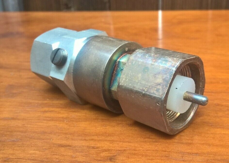 1 x UG-154/U CBUM LC Male RF Coax Cable Connector Adaptor RG218/U ...