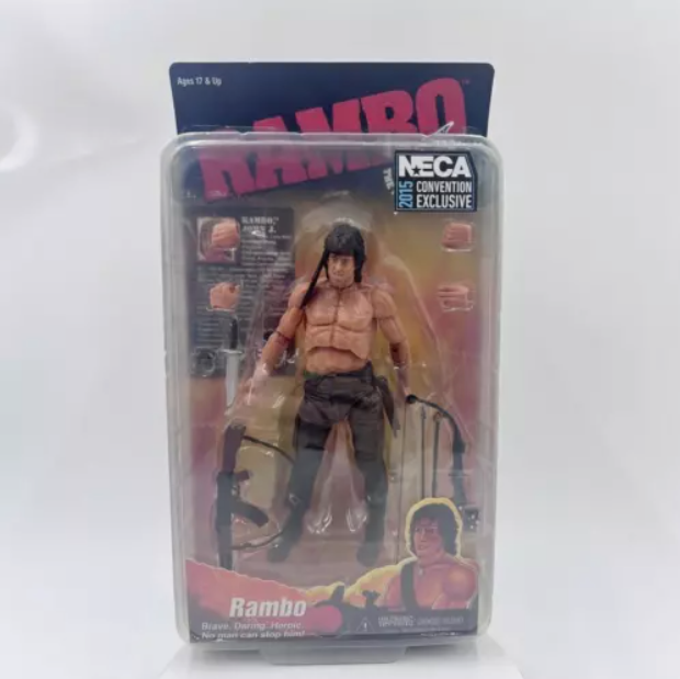 Neca - Rambo First Blood Force of Freedom 7" Scale Action Figure Model ...
