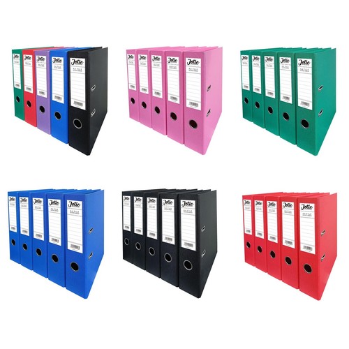 Lever Arch Files 5-Pack A4 Document Paperwork Filing 560 Sheets Home ...