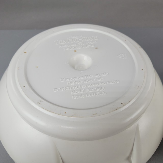 Aladdin Tempreserve Insulated Food Container IQC560 Made in USA White ...