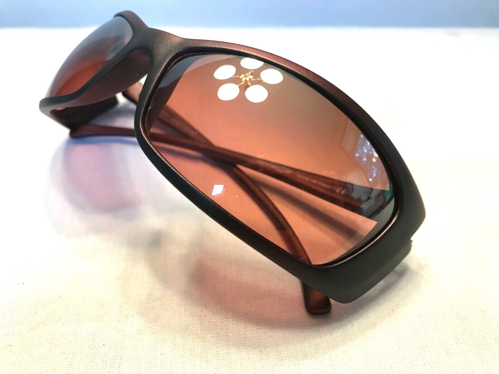 2000s Vintage ARNETTE AN4008 GRITTY in Metallic Red with Rose Tint ...