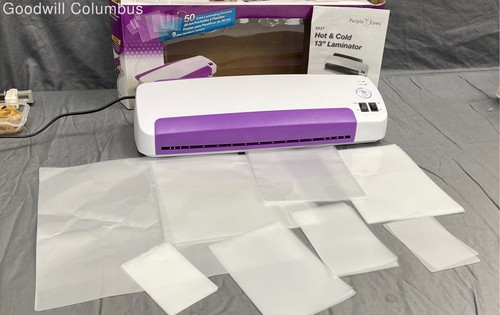 Purple Cows Hot & Cold 13" Laminator | eBay