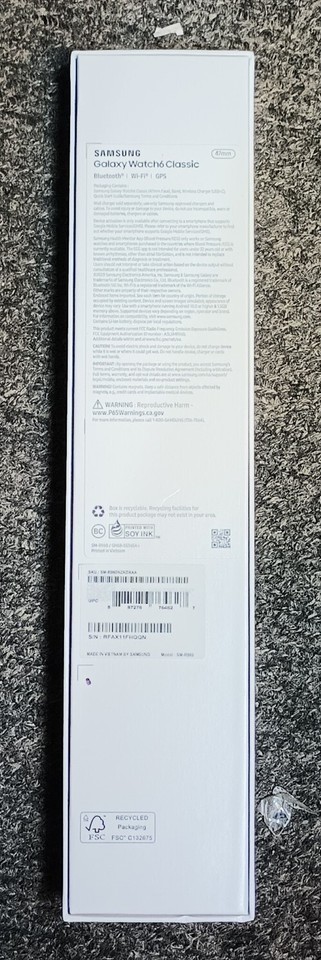 Samsung Galaxy Watch 6 Classic 47mm GPS | Wi-Fi| Bluetooth (R960) Black ...