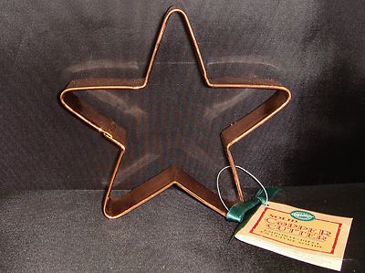 Wilton Solid Copper Cookie Cutter Christmas Holiday Star | eBay