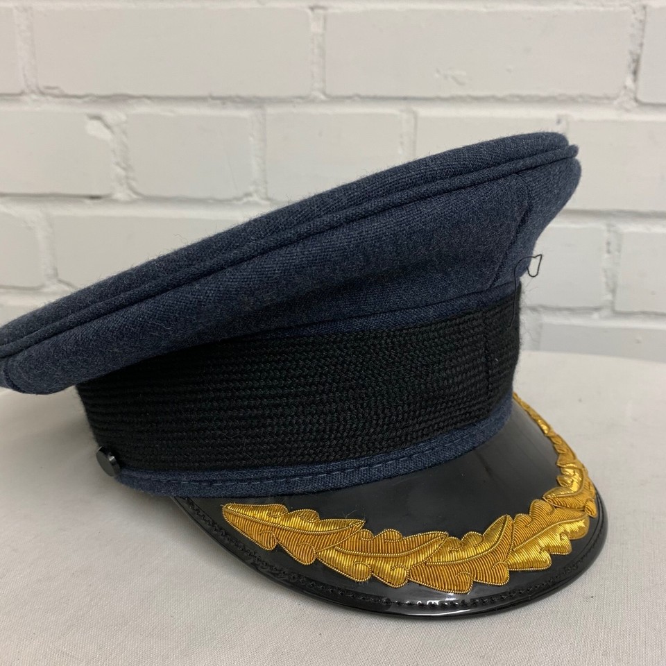 RAF GROUP CAPTAINS CAP - Size: 56cm , Peaked Dress Hat Royal Air Force ...