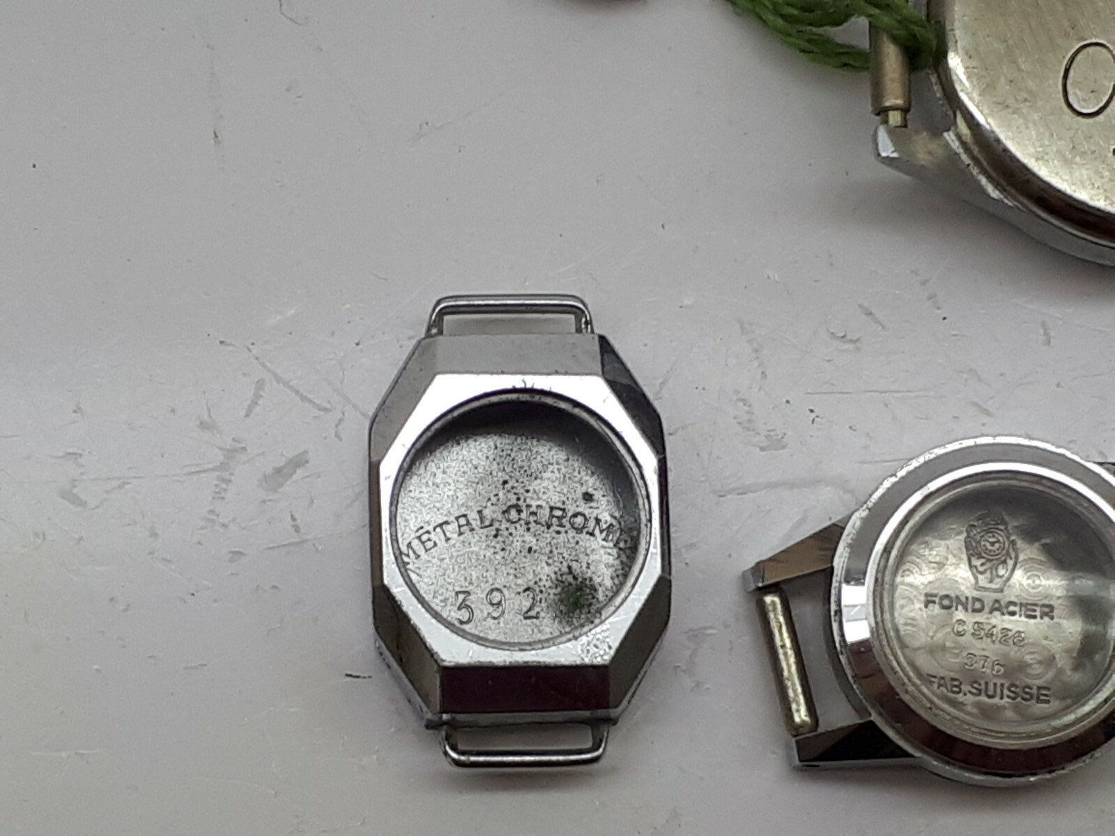 LOT WATCH CASES OPTIMA MOVADO SPARE PARTS LADES SWISS MADE WATCHMAKERS ...