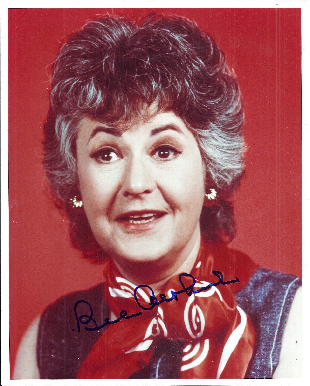 Beatrice Arthur Autographed 8": X 10" Color Photo | eBay