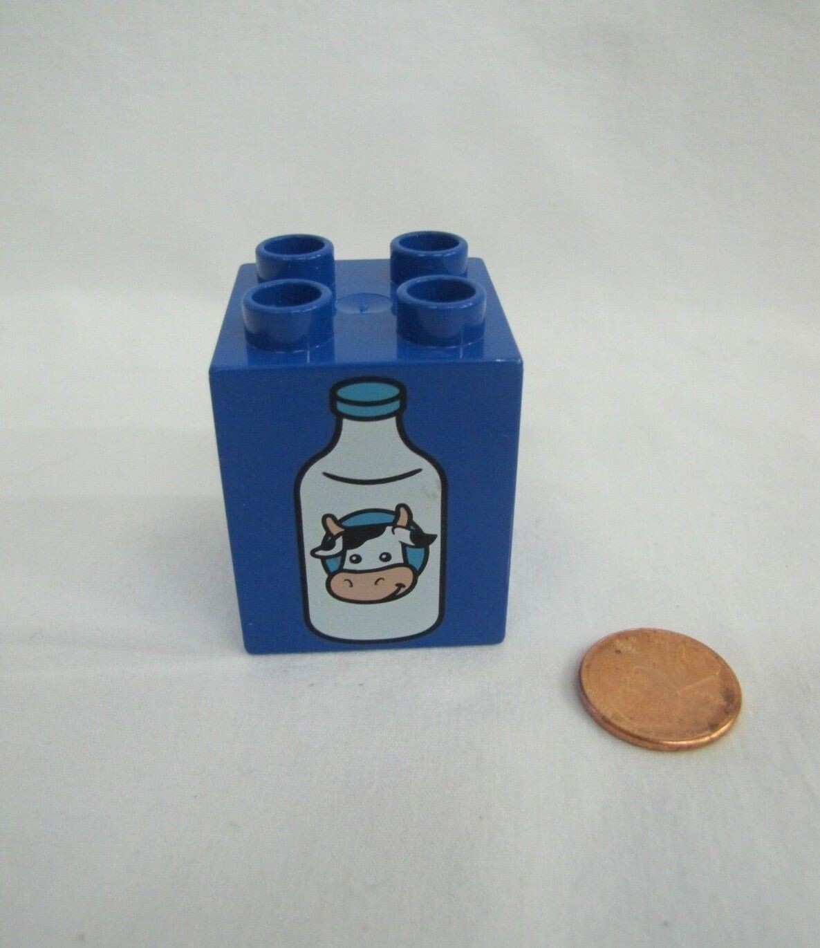 Lego Duplo COW MILK BOTTLE for FARM FARMER PRINTED BLOCK Specialty ...
