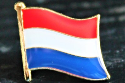 NETHERLANDS HOLLAND Dutch Country Metal Flag Lapel Pin Badge *NEW*MIX ...