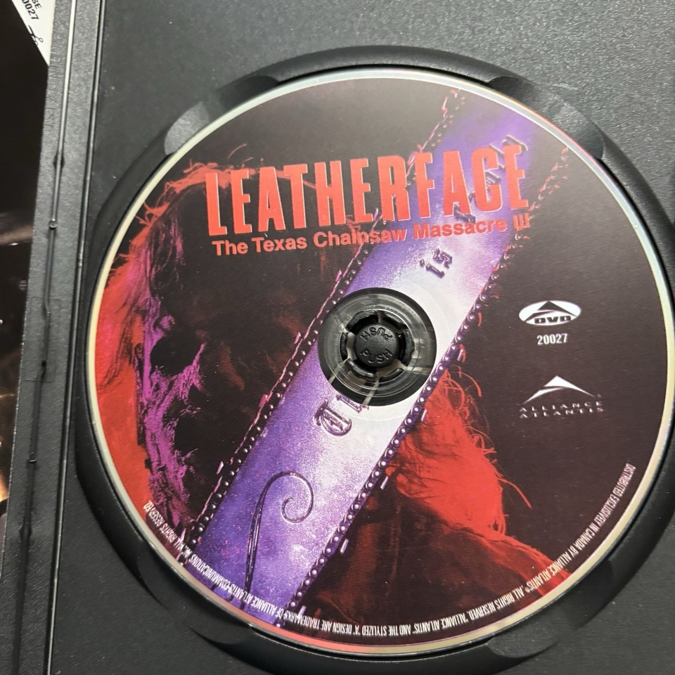 Leatherface The Texas Chainsaw Massacre III 1990 Dvd Rare Oop | eBay