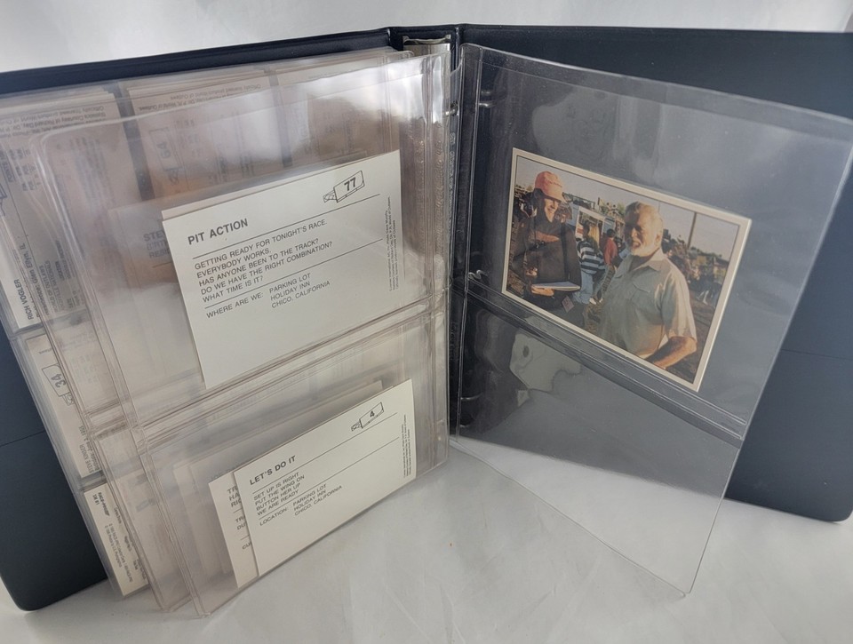 1990s World Of Outlaws Sprint Collector Cards Album Binder Some ...