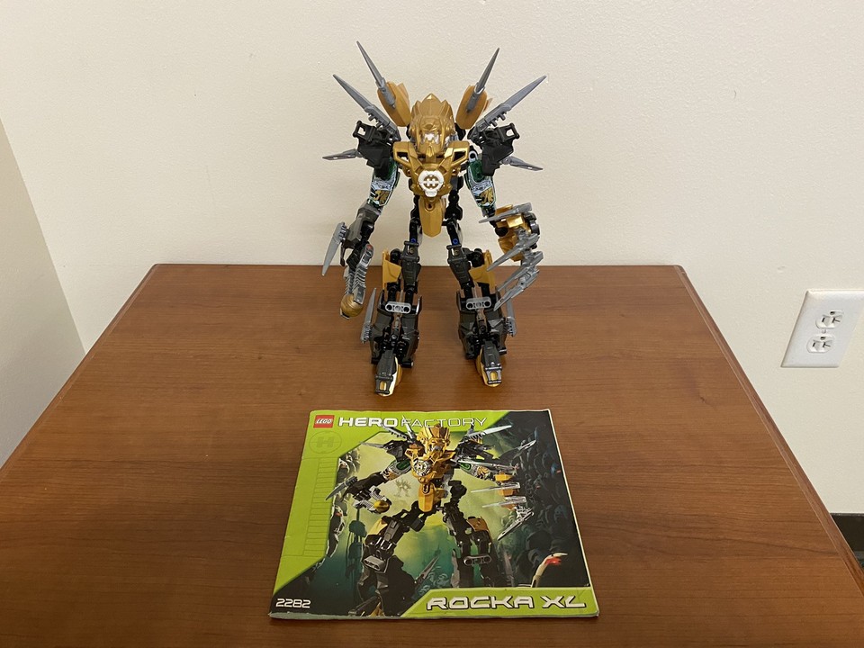 LEGO Hero Factory: Rocka XL (2282) 100% Complete 673419145503 | eBay