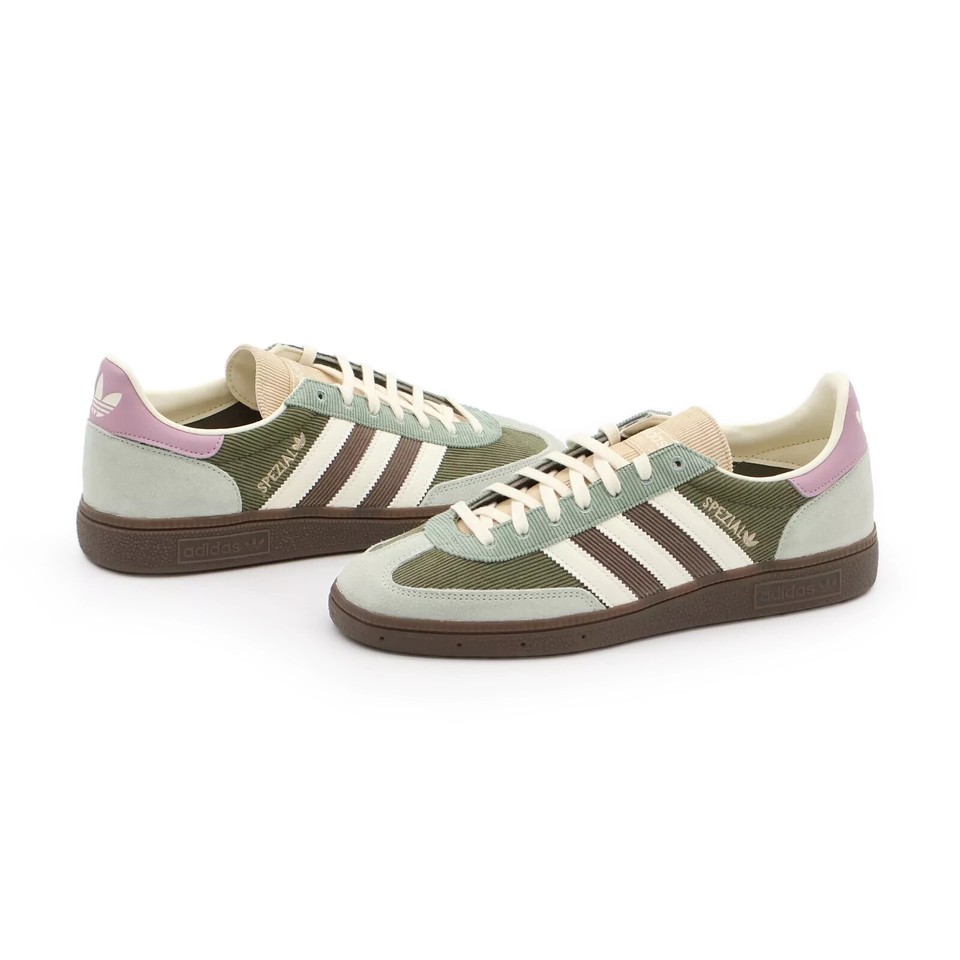 IH4891 adidas Originals Handball Spezial Silver Green Cream White (Men ...