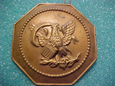 PRE CIVIL WAR UNION SHAKO SIDE EMBLEM INSIGNIA | eBay