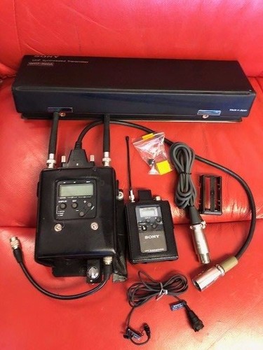 Sony WRR-860 AWireless Microphone System,UHF Synthesized Transmitter ...
