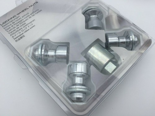 GENUINE JAGUAR XE XF F-TYPE XJ LOCKING ALLOY WHEEL NUT SET CHROME NEW ...