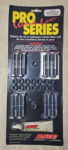 ARP Pro Series Wave-Loc Rod Bolts 255-6402, Ford, Big Block 390-428, 3/ ...