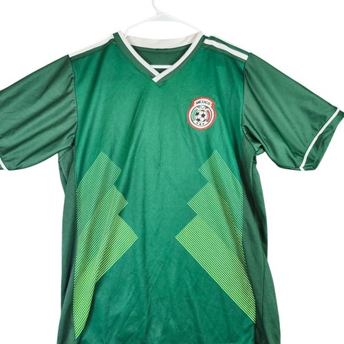 Mexico National Team Soccer Jersey Green Athletic Performance Sports ...