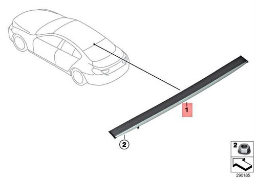 Genuine BMW ROLLS-ROYCE Alpina Hybrid M M3 M5 M6 Hex Nut With Plate ...