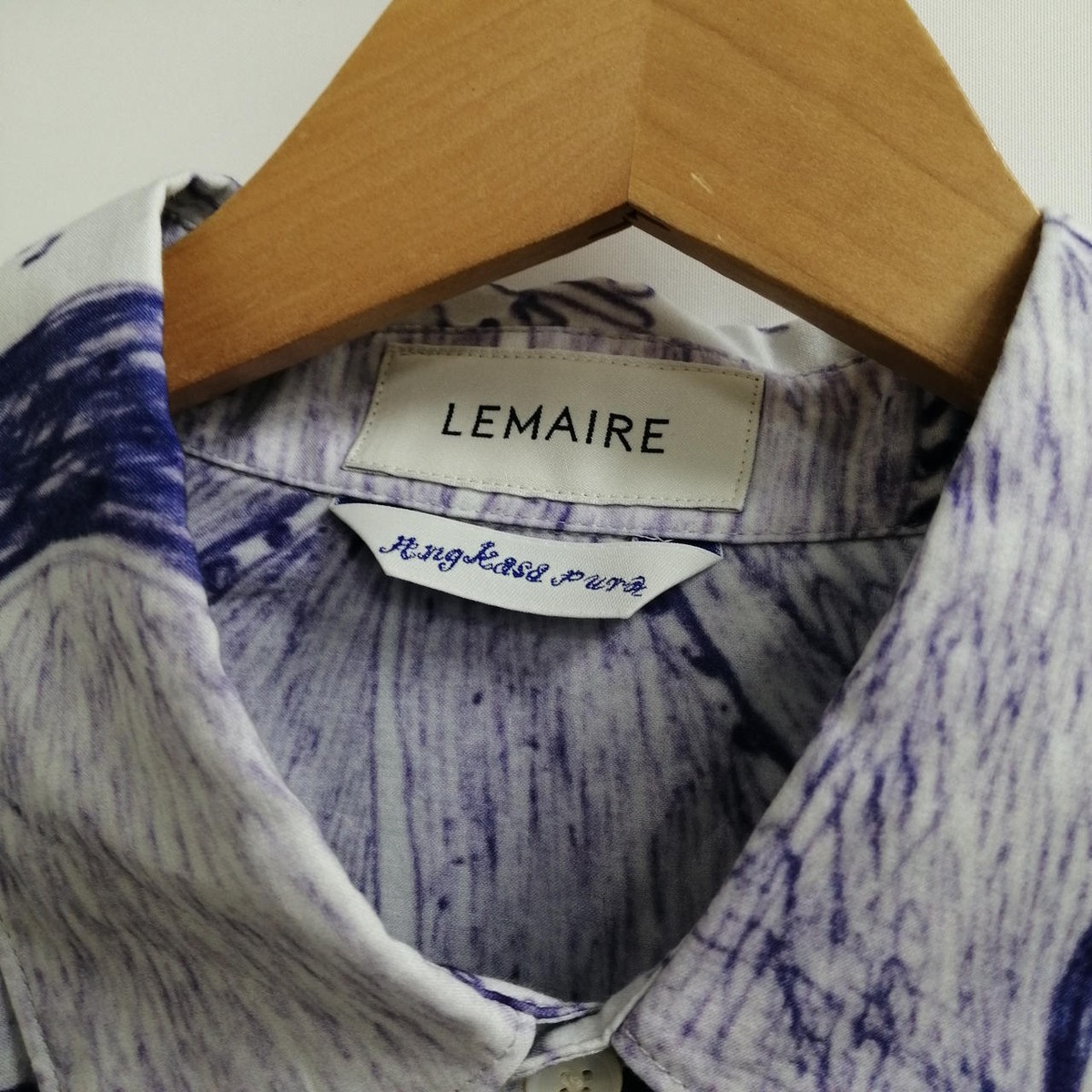 Lemaire All-Over Pattern Blu Series Angkasapura Ss Shirt | eBay Lemaire All-Over Pattern Blu Series Angkasapura Ss Shirt | eBay