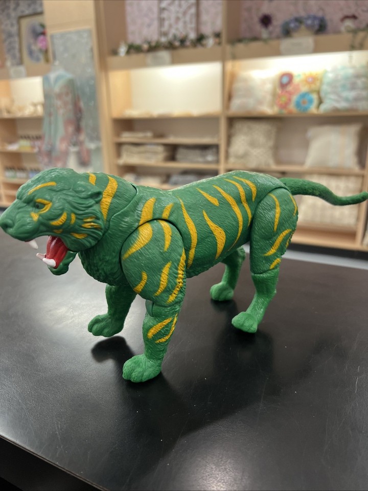 Mattel Masters of the Universe He-Man Battle Cat Tiger Cringer Action ...
