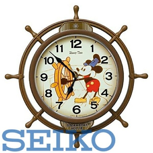 Free SEIKO CLOCK (Seiko Clock) Wall Clock Brown Dimensions 39.6 39.6 6 ...