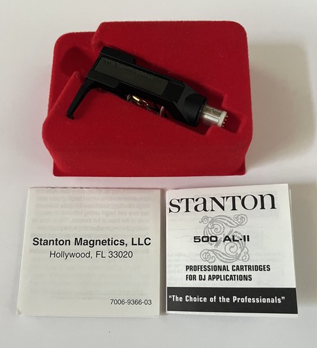 STANTON 500-II Turntable Dj Cartridge Audio Technica MG-6 Stylus ...
