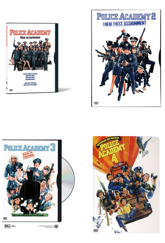 Police Academy DVD Collection Set - 1-4 | eBay