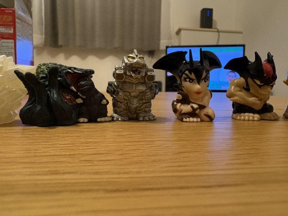 Finger puppet set Godzilla, Devilman, Robot Detective K, Cyborg 009 | eBay