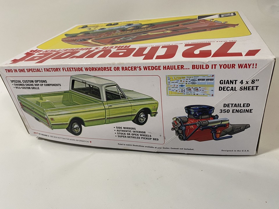 MPC '72 Chevrolet Racer's Wedge Pick-Up 1:25 Scale Plastic Model Kit ...
