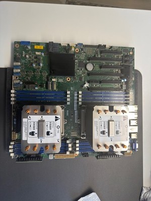 Intel S2600ST Server Mainboard + 2× Xeon Silver 4141 (20 Cores) | 2× ...