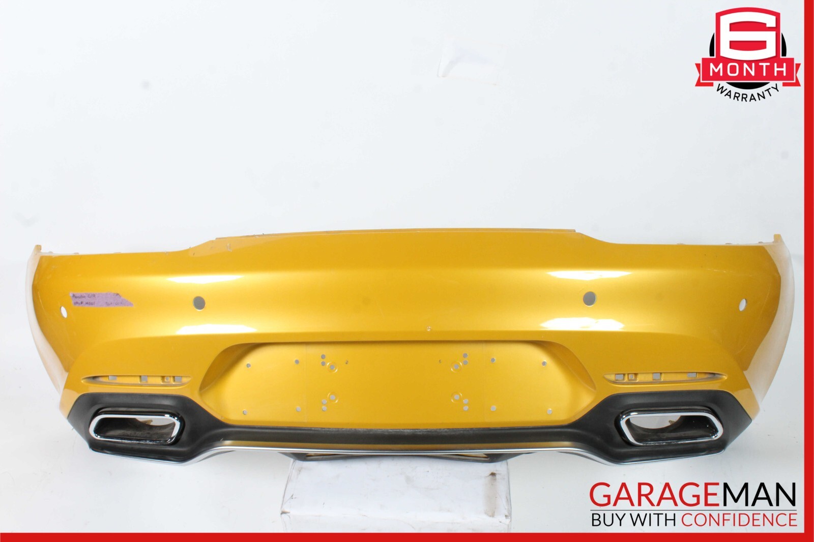 17-21 Mercedes AMG GT Rear Bumper Cover w/ Lower Diffuser Exhaust Tips ...