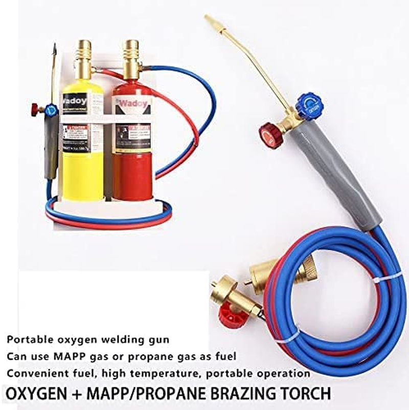 Propane Oxygen Torch Kit Gas Welding Torch with Brazing, Sparker | eBay