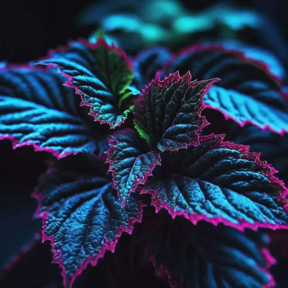 25++ Coleus Seeds – Rare Blue, Black, and Green Foliage Unique Garden ...